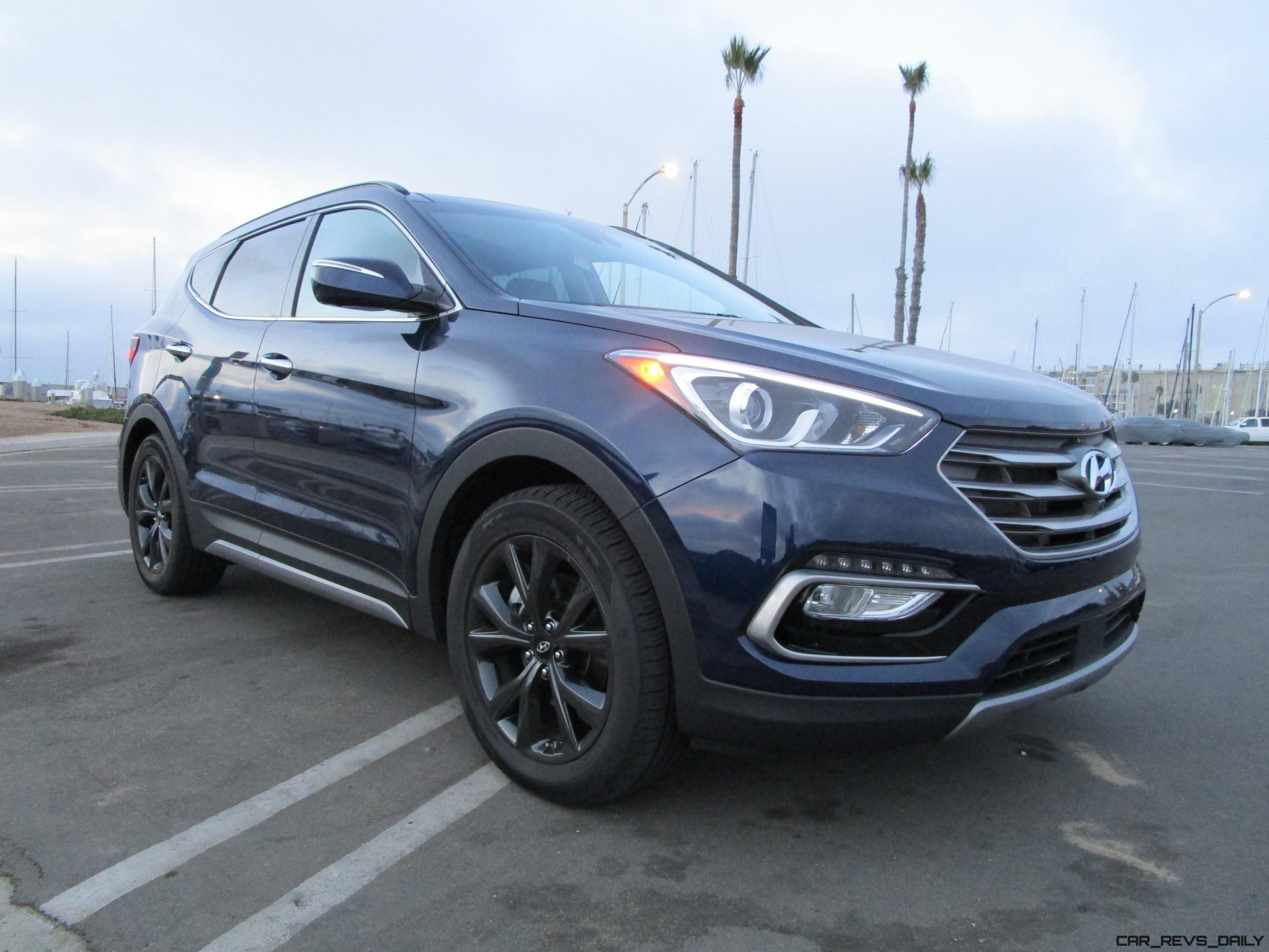 2017 Hyundai Santa Fe Sport 2 0t Awd Road Test Review By Ben Lewis